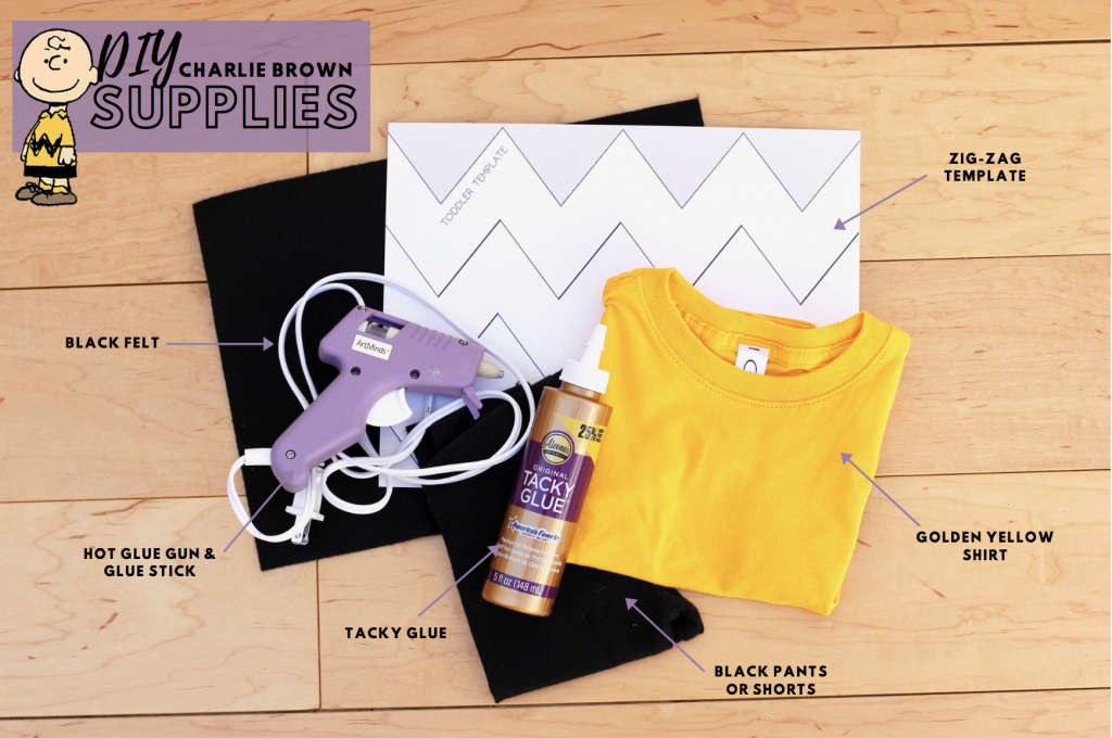 Charlie Brown DIY Halloween Costume - Raising Indie