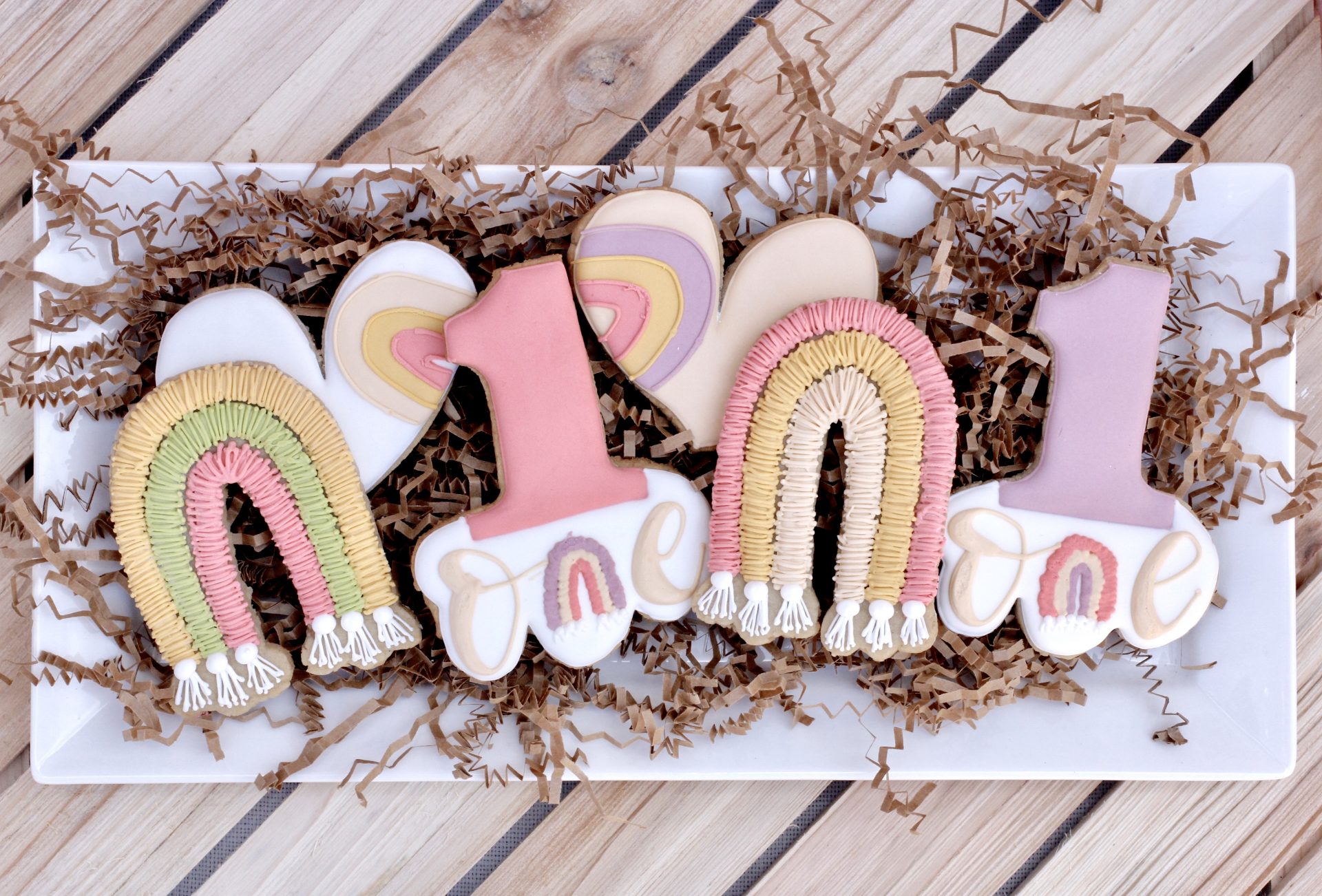 Boho Rainbow 1st Birthday Party - Raising Indie